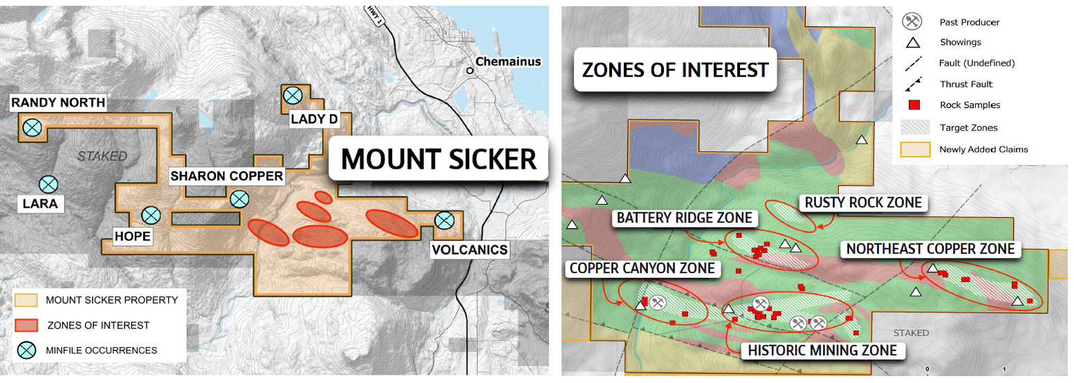 Mount Sicker – Sasquatch Resources